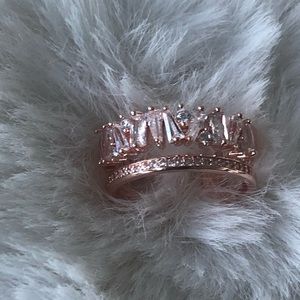 Jewelry | Rhinestone Cuff Ring | Poshmark